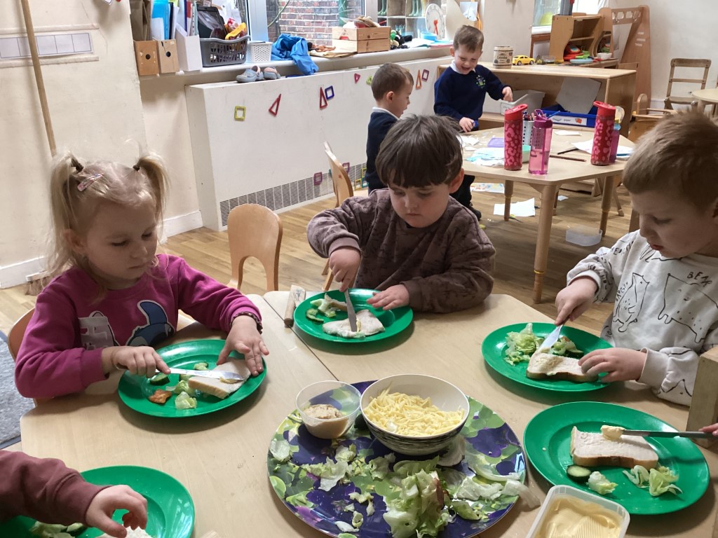 Our Budding Chefs: Sun Room Children Make Their Own Healthy Snacks ...