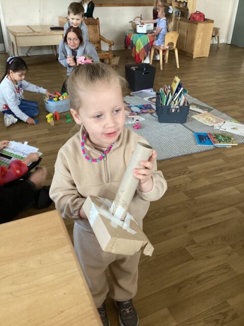 Confident Creators in the Star Room - Ilminster Avenue Nursery School